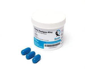 QUALA DENTAL AMALGAM ALLOY. 2 SPILL 600MG, FAST SET, BLUE CAP/BODY, 50 ...